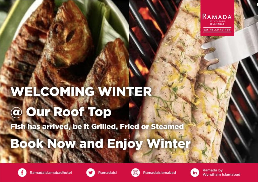 Welcoming Winter at Our Roof Top – Ramada Islamabad
